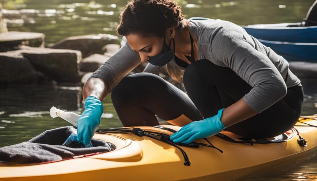 How to Clean and Disinfect Kayak Interiors - AKAYAK.NET